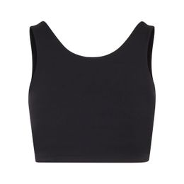 Urban Classics Damen Sport-BH "Urban Classics Ladies Sports Bra low back", Gr. Mschwarz, 80% Nylon, 20% Elasthan, BHs