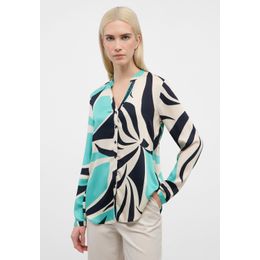 Eterna Damen Longbluse "REGULAR FIT"t&uuml;rkis, Gr. 44, 100% Viskose, Blusen