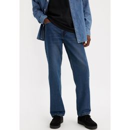 Straight-Jeans LEVI'S "505", Herren, Gr. 30, Länge 32, around the corner, Denim/Jeans, Obermaterial: 99% Baumwolle, 1% Elasthan, unifarben, regular fit lang, Jeans Straight-Jeans