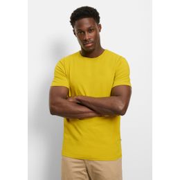 OLYMP Damen T-Shirt "OLYMP Casual Wirk"mango, Gr. L, 95% Baumwolle, 5% Elasthan, Shirts