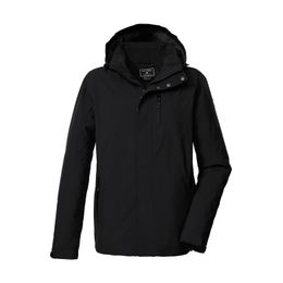 Funktionsjacke Killtec "KOW 90 MN JCKT", Damen, Gr. M, schwarz, Obermaterial: 100% Polyester;Futter: 100% Polyester;Füllung: 100% Polyester, Jacken Funktionsjacke
