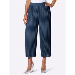 Webhose Lady, Damen, Gr. 46, Normalgr&ouml;&szlig;en, dunkelblau, 100% Polyester, unifarben, Hosen