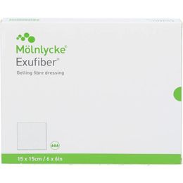 Exufiber 15x15 cm Gel-Faserverband 10 St