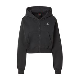 Jordan Sweatjacke 'BRK FLC' Damen Größe XS schwarz / weiß