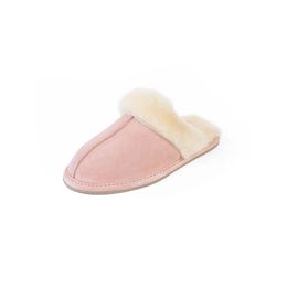 Minnetonka Hausschuh Damen Gr&ouml;&szlig;e 36 creme / pink