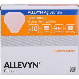 Allevyn Ag Sacrum 17x17 cm Wundverband 10 St
