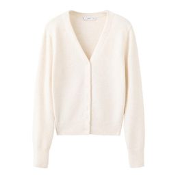 Mango Knit Cardigan 'SIMONE' female Beige size XS