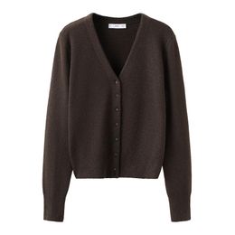 Mango Knit Cardigan 'SIMONE' female Brown size XS