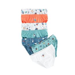 Cool Club Unterhose Jungen Gr&ouml;&szlig;e 98/104 blau / hellblau / hummer / wei&szlig;