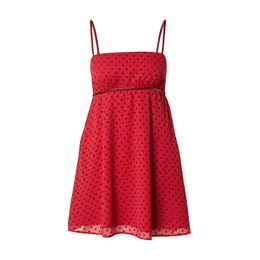 Hollister Kleid Damen Gr&ouml;&szlig;e 34 rot / weinrot Winterkleid