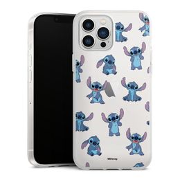 DeinDesign iPhone 13 Pro Max Handy Silikon H&uuml;lle Case transparent Handyh&uuml;lle Lilo & Stitch Disney Official Licensed Product Silikon Case
