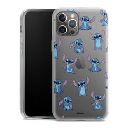 DeinDesign iPhone 12 Pro Max Handy Silikon H&uuml;lle Case transparent Handyh&uuml;lle Lilo & Stitch Disney Official Licensed Product Silikon Case