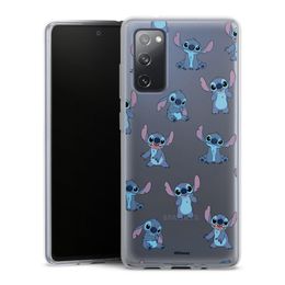 DeinDesign Galaxy S20 FE Handy Silikon H&uuml;lle Case transparent Handyh&uuml;lle Official Licensed Product Lilo & Stitch Disney Silikon Case