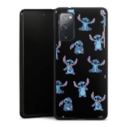 DeinDesign Galaxy S20 FE 5G Handy Silikon H&uuml;lle Case schwarz Handyh&uuml;lle Official Licensed Product Lilo & Stitch Disney