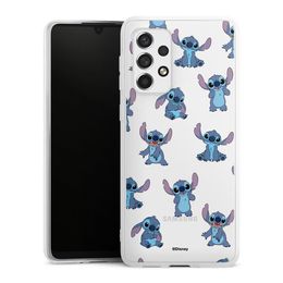 DeinDesign Galaxy A33 5G Handy Silikon H&uuml;lle Case transparent Handyh&uuml;lle Official Licensed Product Lilo & Stitch Disney Silikon Case