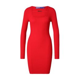 KARL LAGERFELD JEANS Knitted dress female Red size M