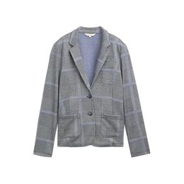 Tom Tailor Blazer Damen Gr&ouml;&szlig;e 36 navy / taubenblau / wei&szlig;