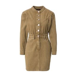 Nasty Gal Kleid Damen Gr&ouml;&szlig;e 40 khaki Winterkleid