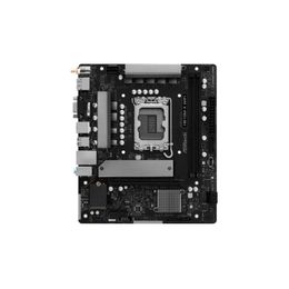 Asrock Mainboard "H810M-X WiFi", ohne farbbezeichnung, B:24cm H:5,8cm T:27,5cm, Mainboards