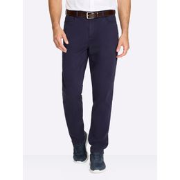 5-Pocket-Hose Marco Donati, Herren, Gr. 48, Normalgr&ouml;&szlig;en, marine, 97% Baumwolle, 3% Elasthan, unifarben, Hosen 5-Pocket-Hose