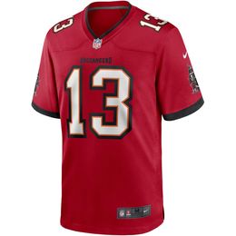 Footballtrikot Nike "Nike Trikot Tampa Bay Buccaneers NFL Home Game Jersey Evans 13", Herren, Gr. M, rot (mehrfarbig), 100% Polyester, Trikots