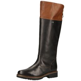 Stiefel Remonte "Remonte Stiefel Glattleder", Damen, Gr. 37, schwarz, braun, Glattleder, Schuhe Stiefel