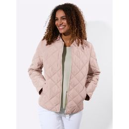 Steppjacke Casual Looks, Damen, Gr. 36, puder, 100% Polyester, Wattierung:100% Polyester, unifarben, Jacken Steppjacke