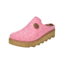 Rohde Damen Hausschuh "Rohde Hausschuhe Filz", Gr. 40pink, Filz, Schuhe