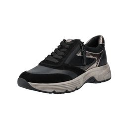 Sneaker Tamaris "Tamaris Sneaker Synthetik/Textil", Damen, Gr. 39, schwarz, Synthetik, Textil, Schuhe Sneaker