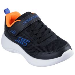 Sneaker Skechers "SELECTORS", Mädchen, Gr. 37, schwarz, Synthetik, Textil, Schuhe Sneaker, Freizeitschuh mit Klettverschluss, Größenschablone zum Download
