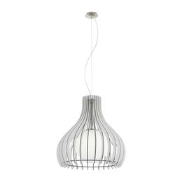 Eglo Leuchten Eglo TINDORI Pendelleuchte Nickel-Matt, 1-flammig