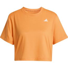 Adidas WE MIN Croptop Damen - Gr&ouml;&szlig;e M - orange