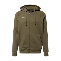 Under Armour Athletic Zip-Up Hoodie 'Rival' male Green size M