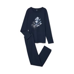 Tchibo - Kinder-Pyjama &raquo;Mickey and Friends&laquo; - Jungen - Gr. 158/164 - dunkelblau
