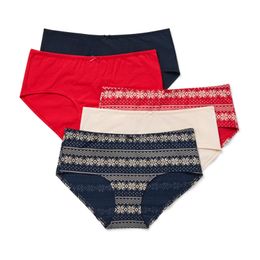 Tchibo - 5 Pantys - Damen - Gr. XXL - wei&szlig;