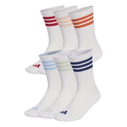 adidas Performance Sportsocken 'Essentials' Herren Gr&ouml;&szlig;e 43/45 dunkelblau / mint / hummer / wei&szlig;