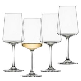 Schott Zwiesel Gl&auml;serset Miovino, Transparent, Glas, 4-teilig, 380 ml, 8.0x20.7 cm, Gr&uuml;ner Punkt, nachhaltig, Essen & Trinken, Gl&auml;ser, Gl&auml;ser-Sets