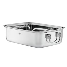 R&ouml;sle R&ouml;sle Bratform Elegance, Edelstahl, Metall, 8 L, rechteckig, 28.3x10.8x40.3 cm, backofengeeignet, Kochen, T&ouml;pfe, Br&auml;ter