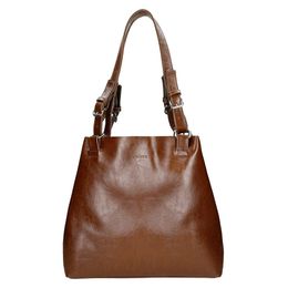Wojas Leder-Schultertasche in Braun - (B)34 x (H)31 x (T)15 cm - 38% | Damen-taschen