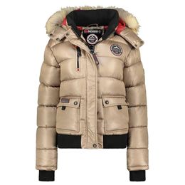 Geographical Norway Winterjacke "Bugs" in Beige - 73% | Gr&ouml;&szlig;e S | Damenjacken