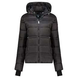 Geographical Norway Steppjacke "Bliss" in Schwarz - 75% | Gr&ouml;&szlig;e M | Damenjacken