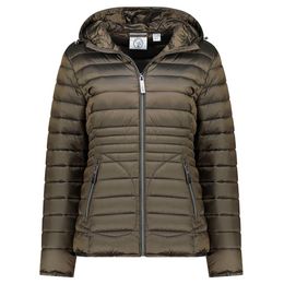 Geographical Norway Steppjacke "Breezi" in Khaki - 70% | Gr&ouml;&szlig;e XL | Damenjacken