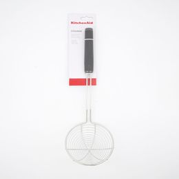 KitchenAid Graues Sieb aus Edelstahl mit Griff 36x13cm