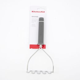 KitchenAid Grauer Kartoffelstampfer aus Edelstahl 25x12cm