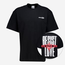 Karl Kani Schwarzes T-Shirt mit Aufdruck