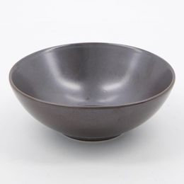 Broste Copenhagen Dunkelgraue runde Schale 5,5x16cm