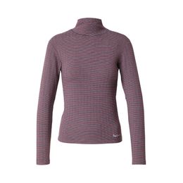 Pepe Jeans Shirt 'Binty' female size L Taupe / Berry / White