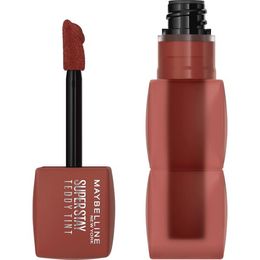 Maybelline NEW YORK Lippenstift Super Stay Teddy Tint 115 Coffe Date