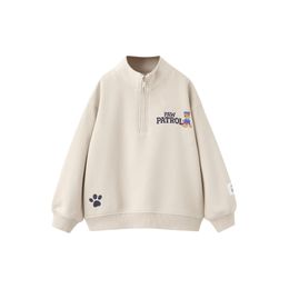 Mango Kids Sweatshirt 'Pawpat' Jungen Gr&ouml;&szlig;e 92 beige / marine / gelb / hellrot