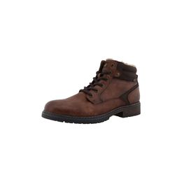MUSTANG Lace-Up Boots 'Marcas' male size 46 Auburn